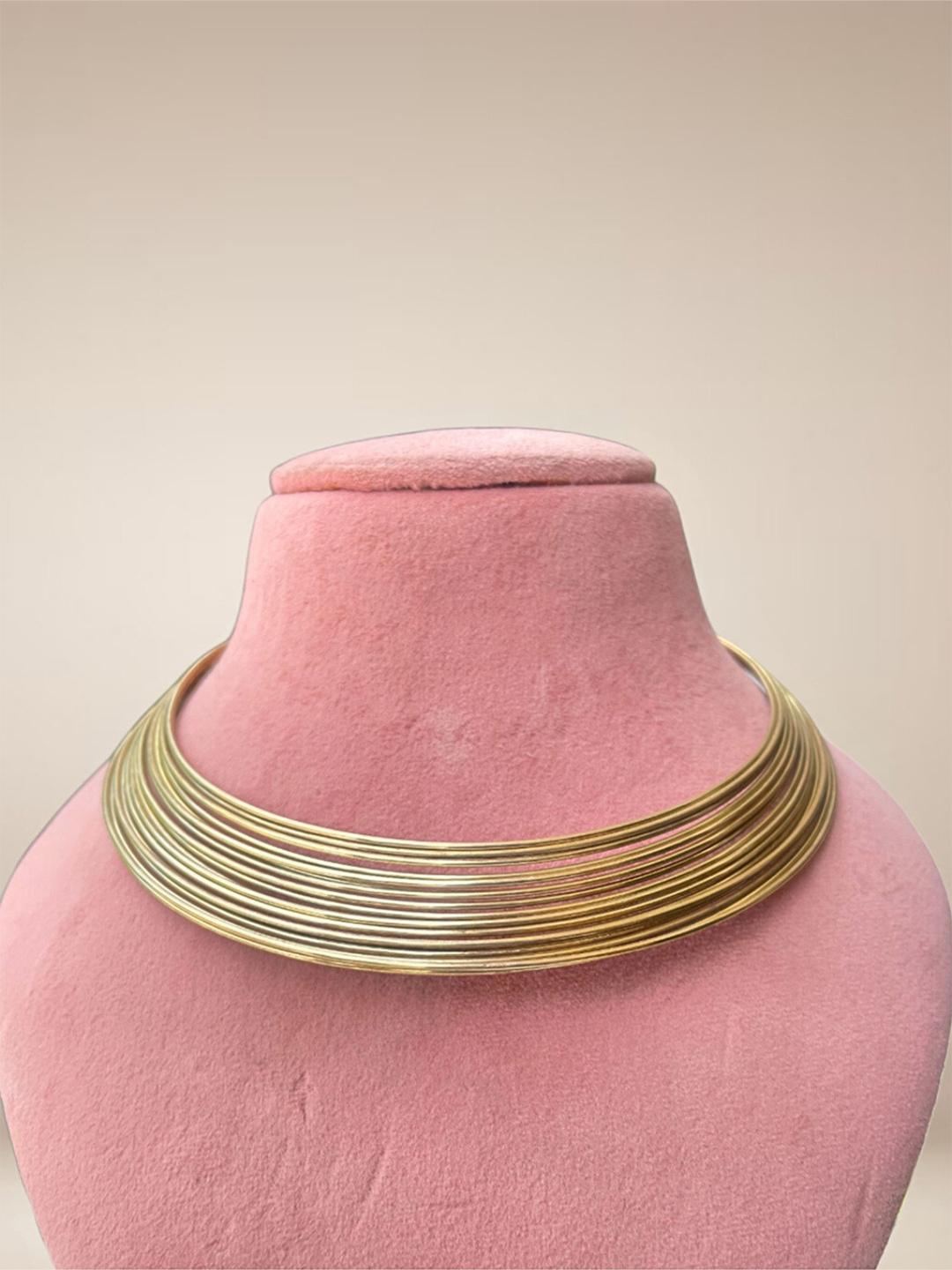 Buy UnfoldSelf Gold Plated Statement Necklace - Necklace And Chains for ...