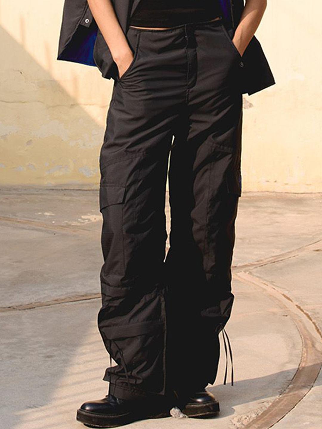 Buy The Misnomer Mid Rise Relaxed Fit Cargos Trouser - Trousers for ...
