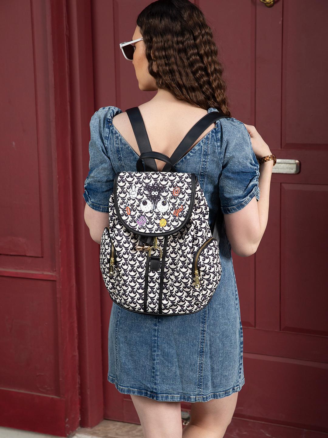 Buy MINI WESST Women Graphic Backpack - Backpacks for Women 31918122 ...