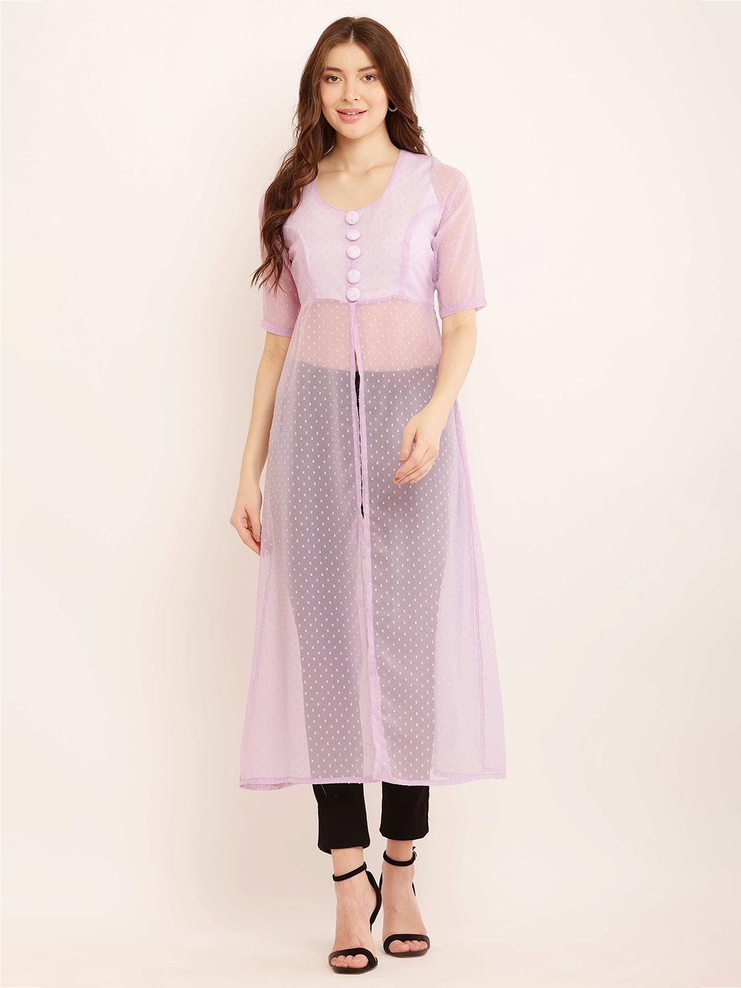 Buy Sash Women Georgette Front Slit Kurta - Kurtas for Women 31944143 ...