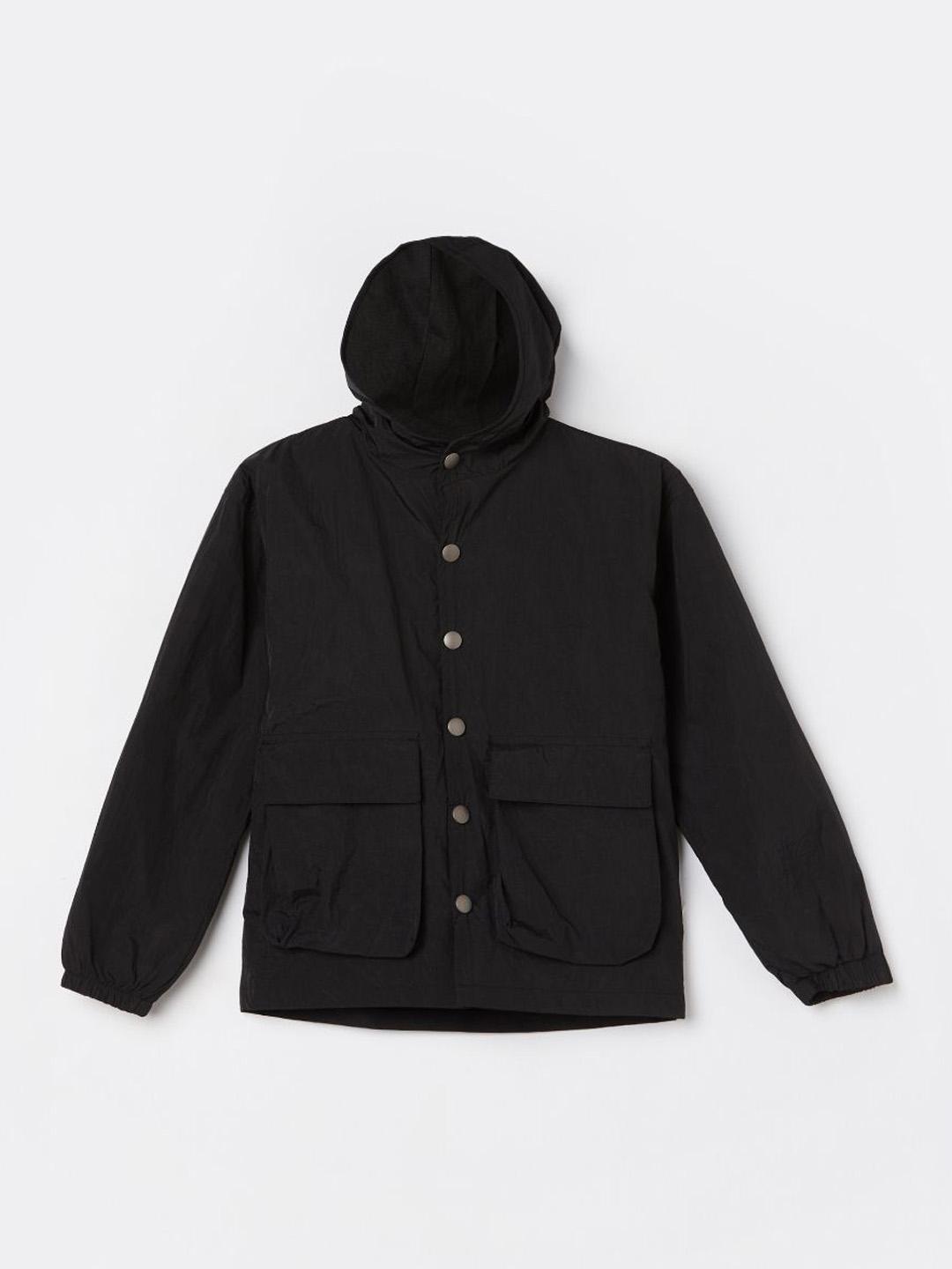 Buy Fame Forever By Lifestyle Boys Hooded Solid Casual Tailored Jacket ...