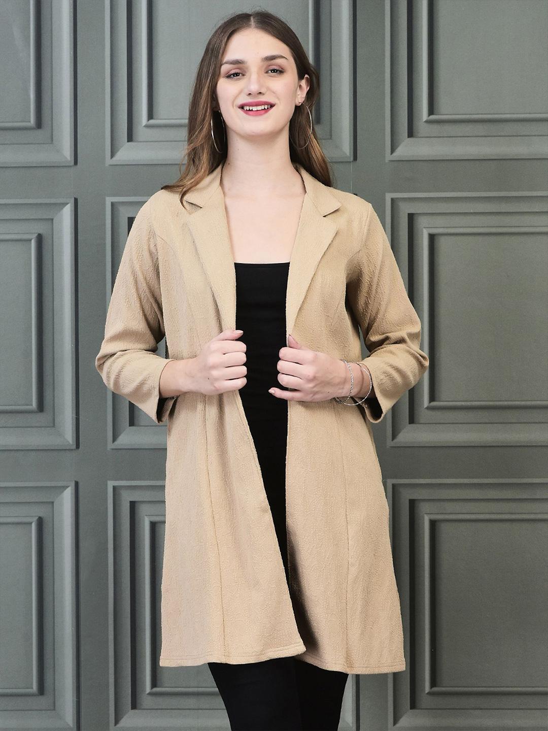 Buy Shree Open Front Longline Shrug - Shrug for Women 31980948 | Myntra