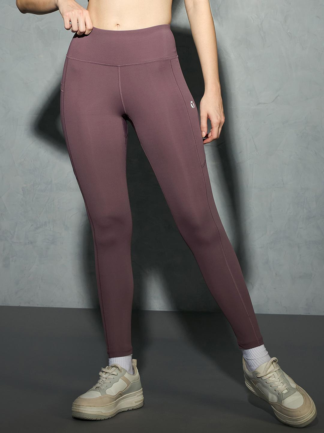 Buy Technosport Women Relaxed Fit Rapid Dry Tights - Tights for Women ...