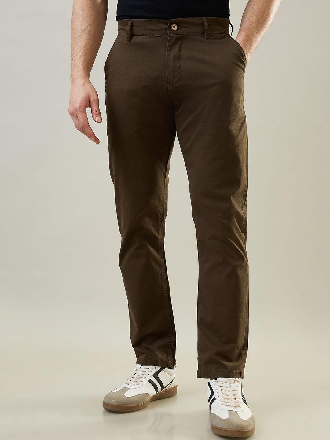 Buy TIM PARIS Men Regular Fit Cotton Chinos - Trousers for Men 32009144 ...