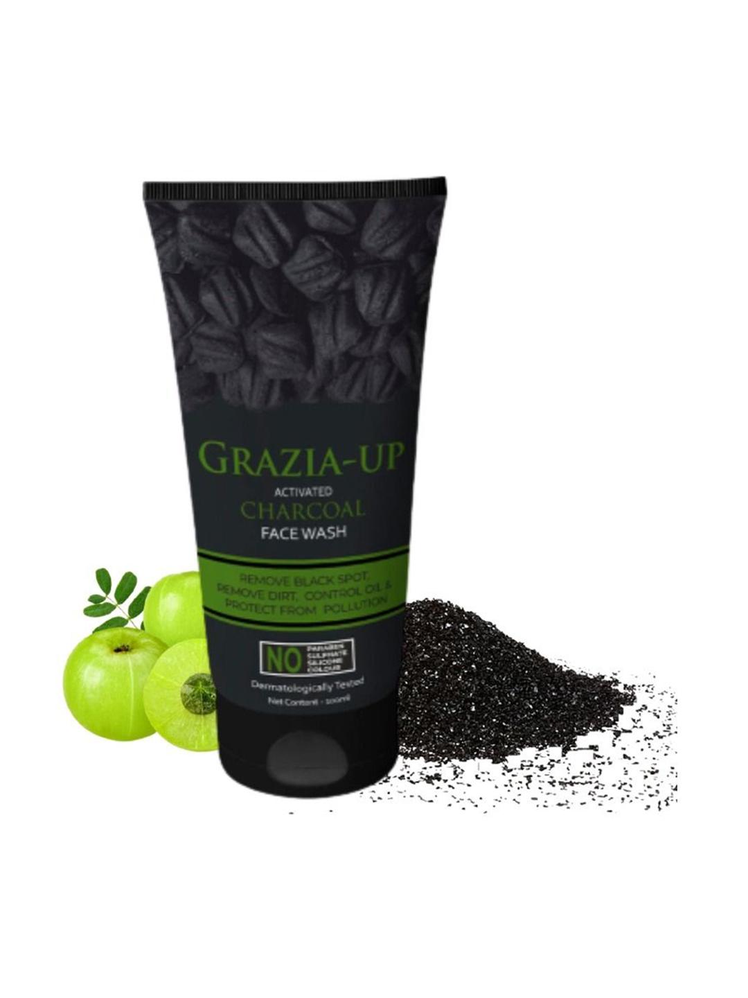 Buy Grazia Up Activated Charcoal Face Wash 100ml - Face Wash And ...