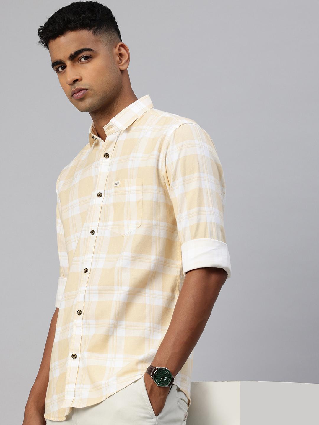 Buy Majestic Man Opaque Checked Casual Shirt - Shirts for Men 32059607 ...