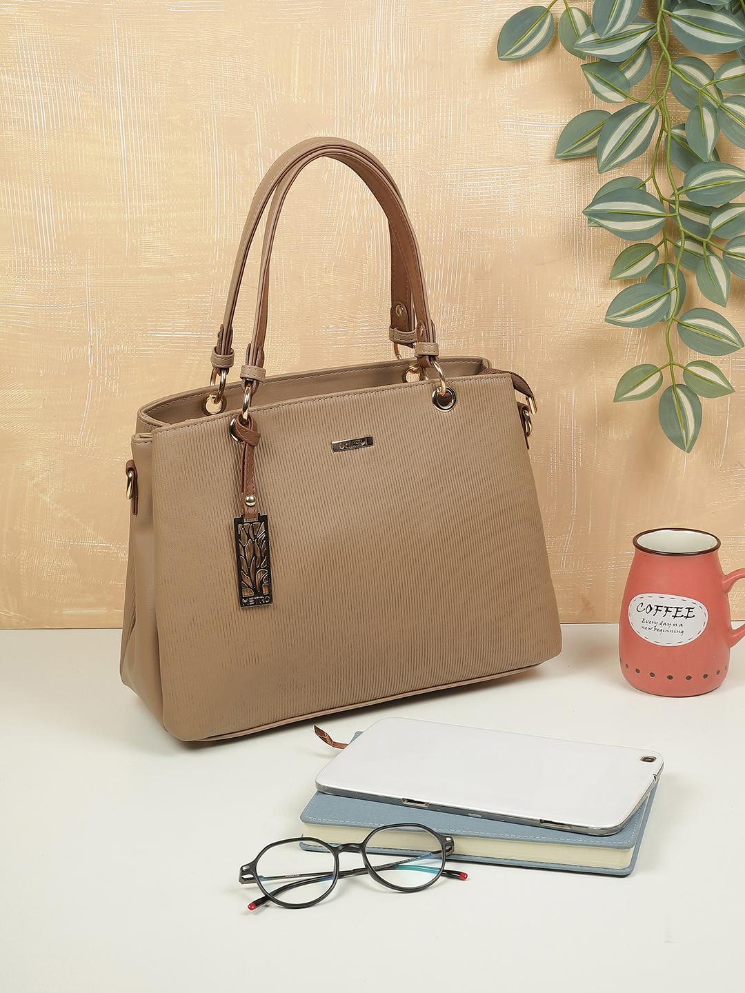 Buy Metro Women Textured Handheld Bag - Handbags for Women 32062255 ...