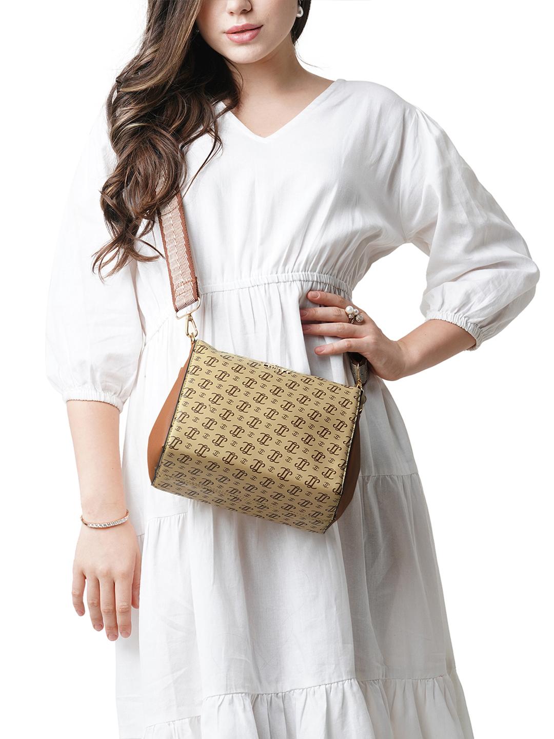 Buy Lavie Women's Mono Cherry Medium Horizontal Sling Bag - Handbags ...