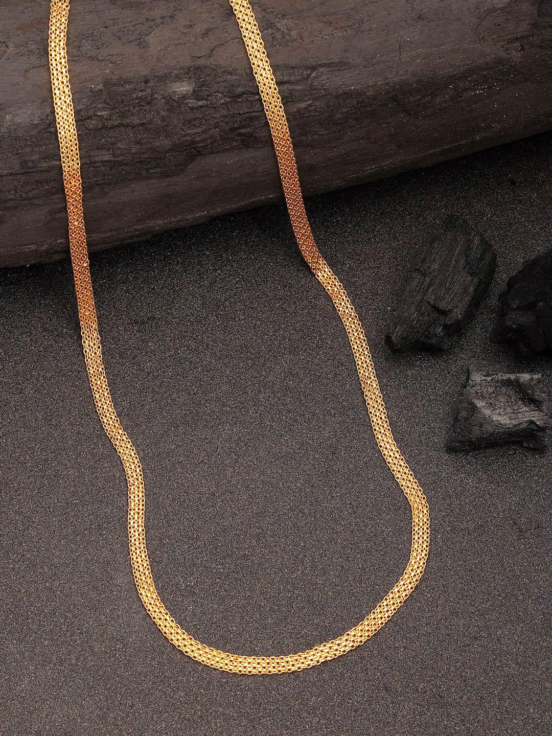 Buy NVR Women Gold Plated Minimal Chain - Necklace And Chains for Women ...