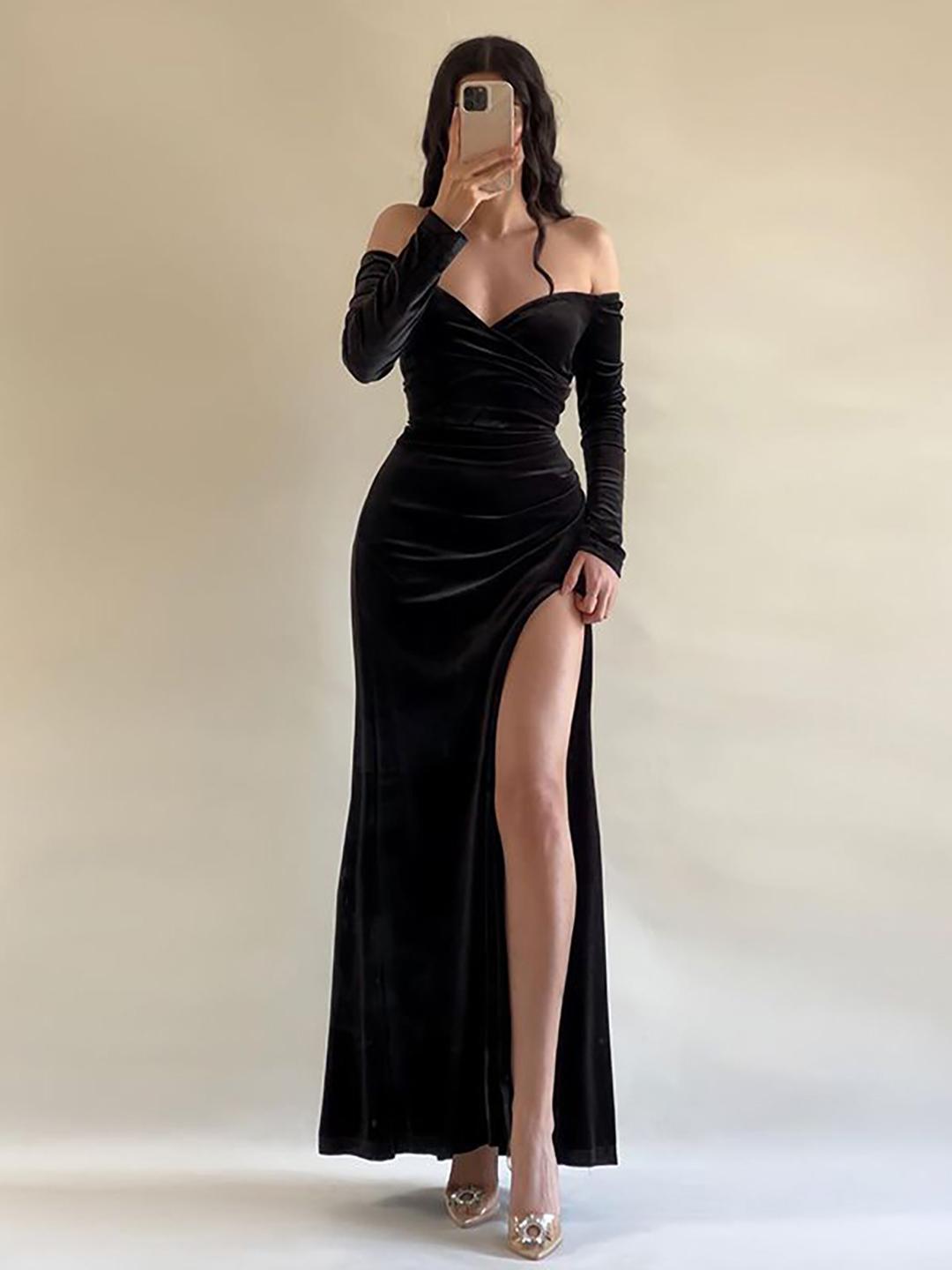 Buy StyleCast Women Off Shoulder Maxi Dress - Dresses for Women ...