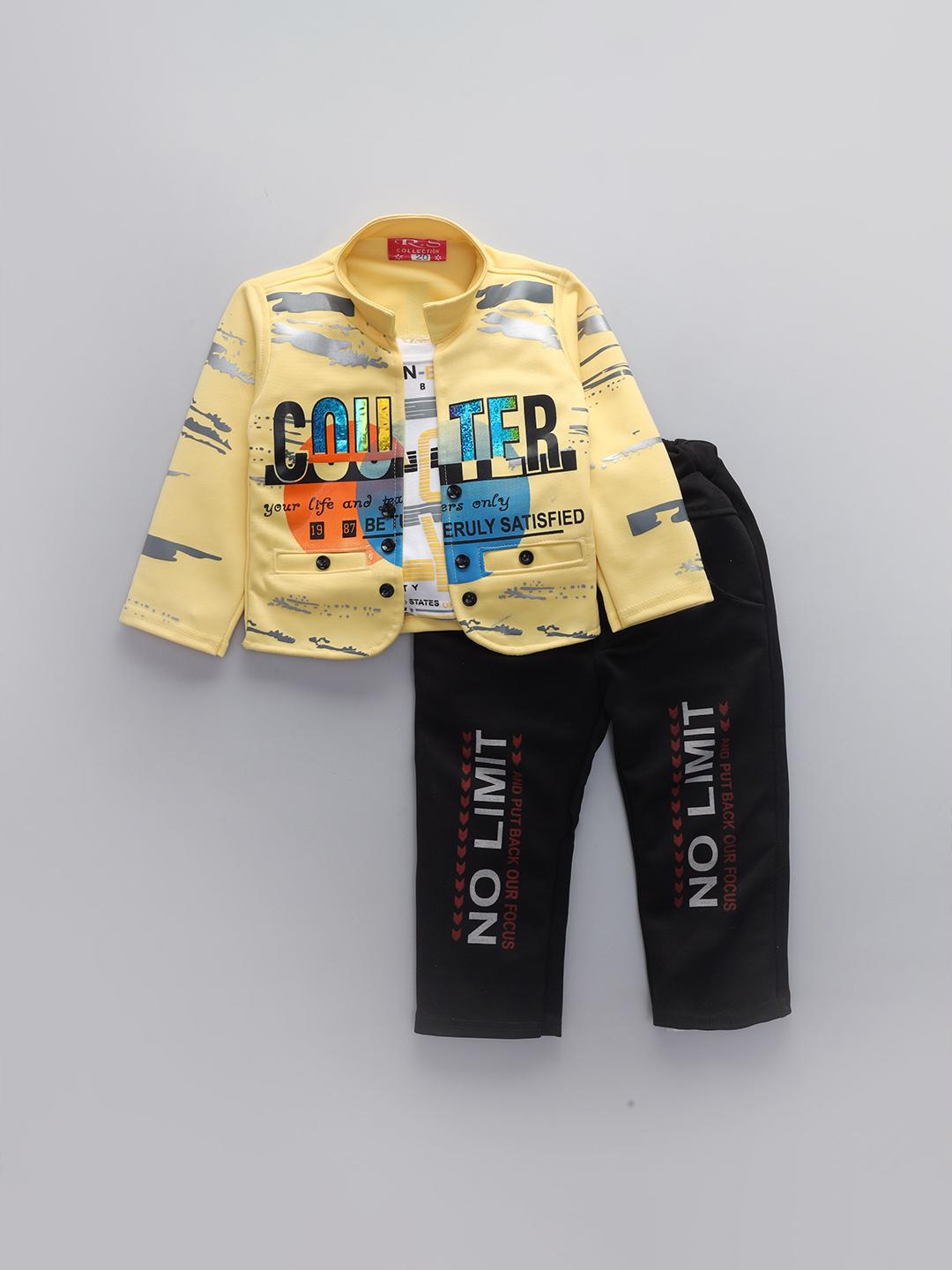 Buy Usman Harooni Collection Boys Printed T Shirt And Shirt With ...