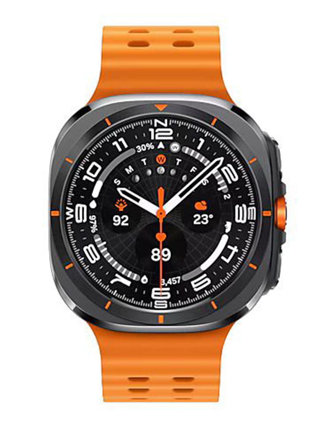 Buy Samsung Unisex Rectangular Smart Watches SM L705FDAAINS Titanium ...
