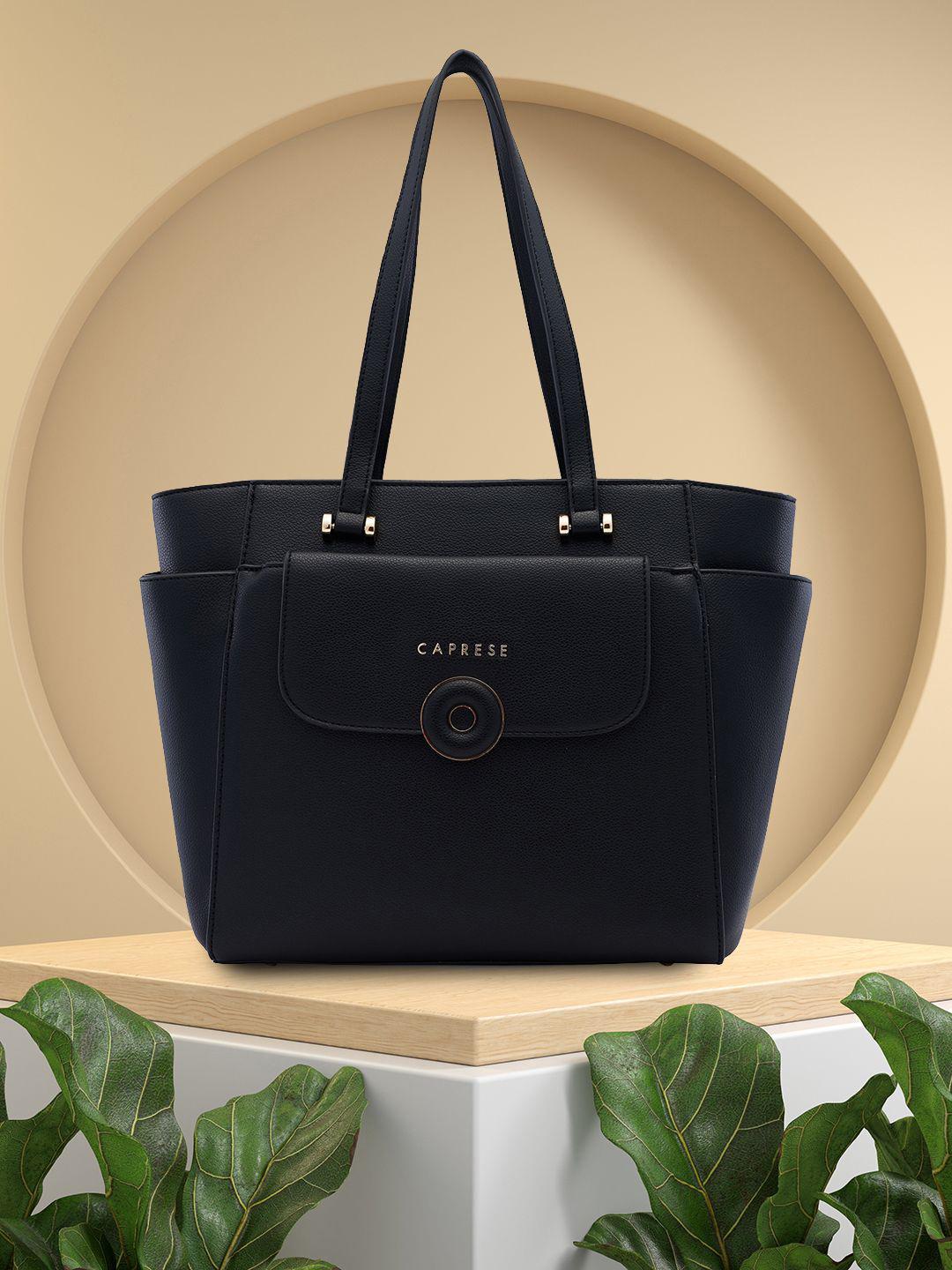 Buy Caprese Women Solid Structured Shoulder Bag - Handbags for Women ...