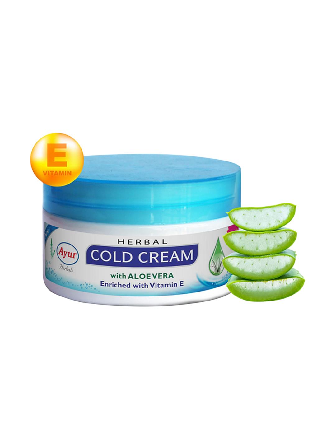 Buy AYUR HERBALS Cold Cream With Aloevera & Vitamin E 100 Ml - Day ...