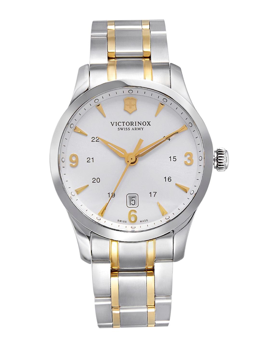 Buy Victorinox Men Dial & Stainless Steel Straps Analogue Watch 241477 ...