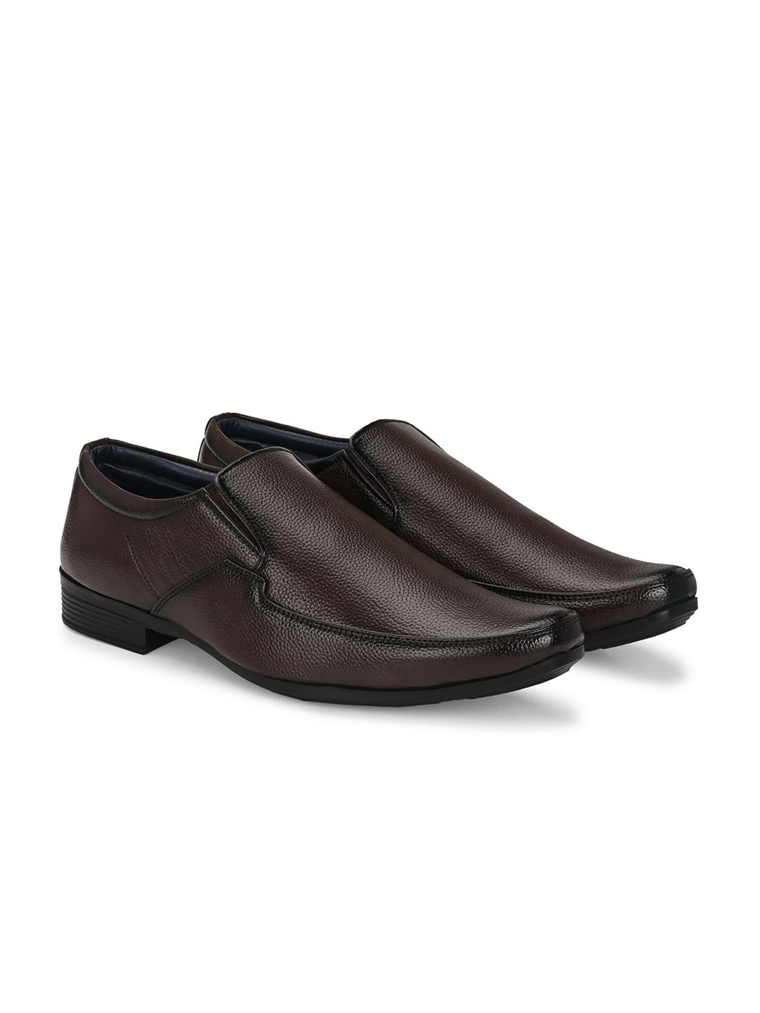 Buy Azzaro Black Men Formal Slip Ons - Formal Shoes for Men 32219662 ...