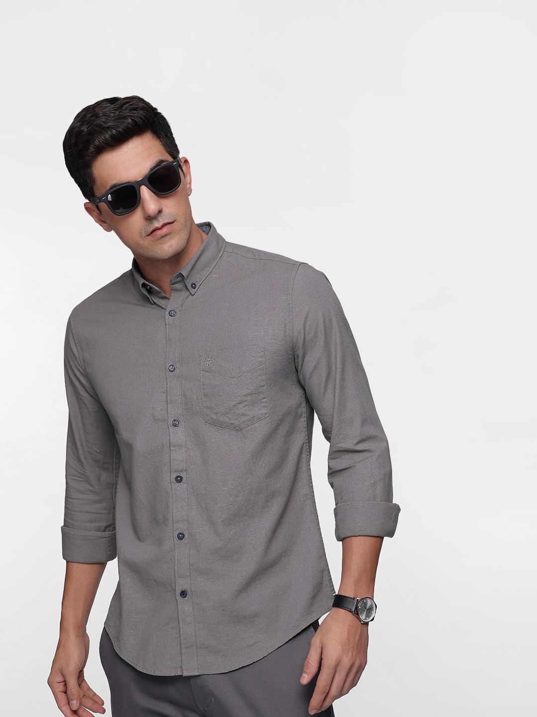 Buy French Connection Pure Cotton Slim Fit Casual Shirt - Shirts for ...