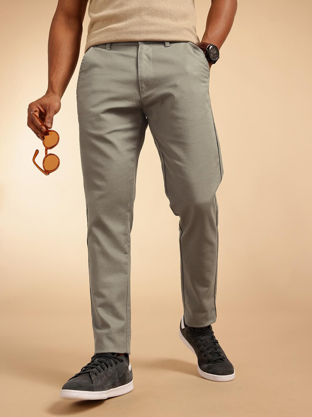 Buy French Connection Men Slim Fit Chinos Trousers - Trousers for Men ...