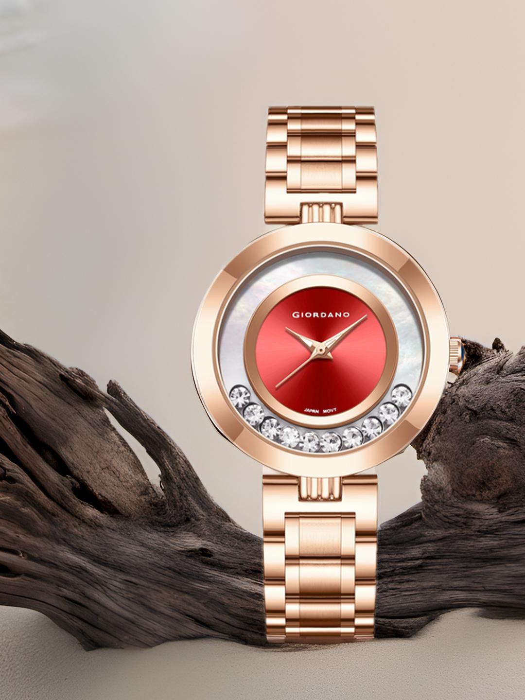 Buy Giordano Dancing Diamonds Collection Watch Women Stainless Steel ...