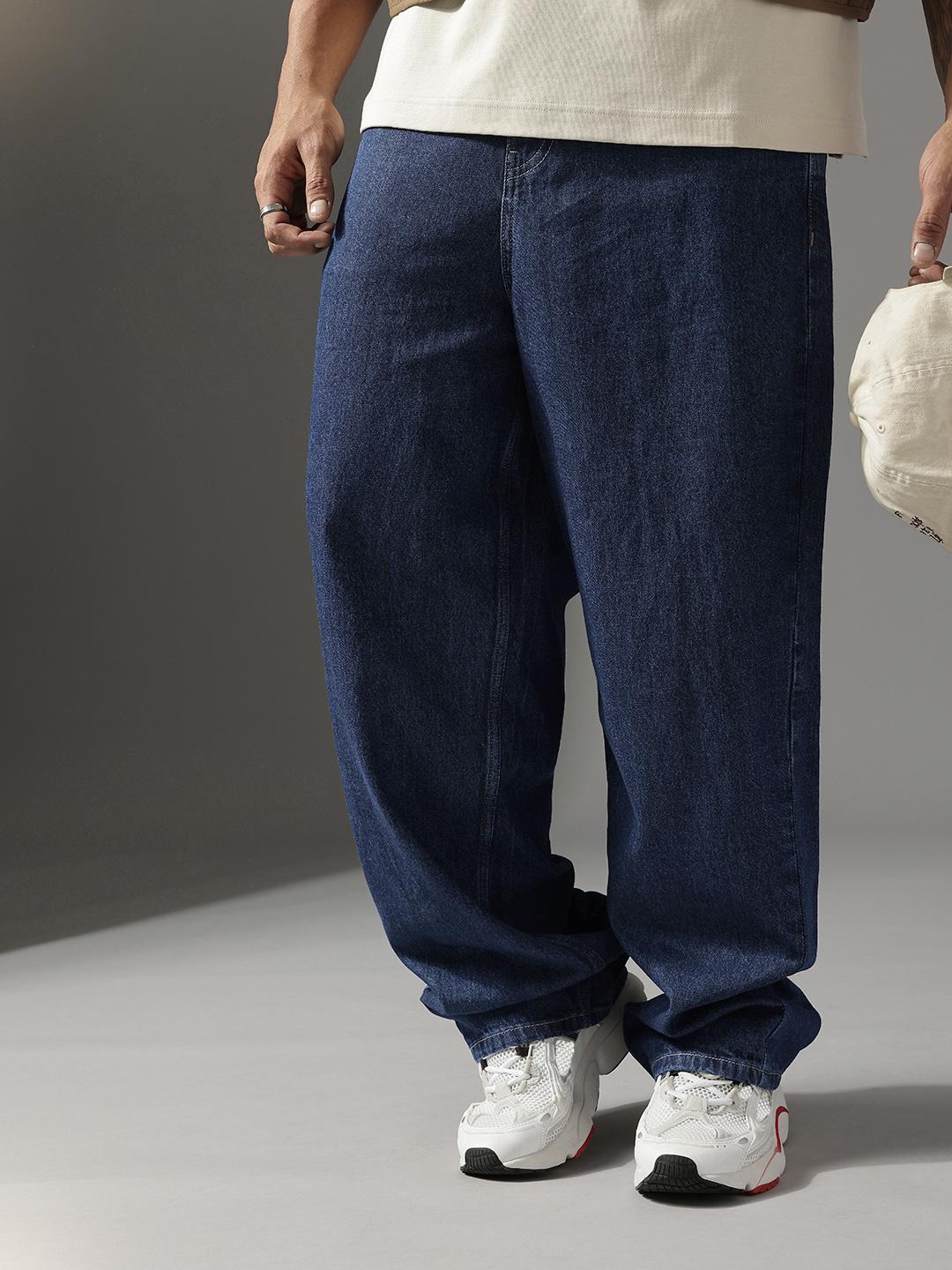 Buy FCUK Men Pure Cotton Relaxed Fit Light Fade Jeans - Jeans for Men ...