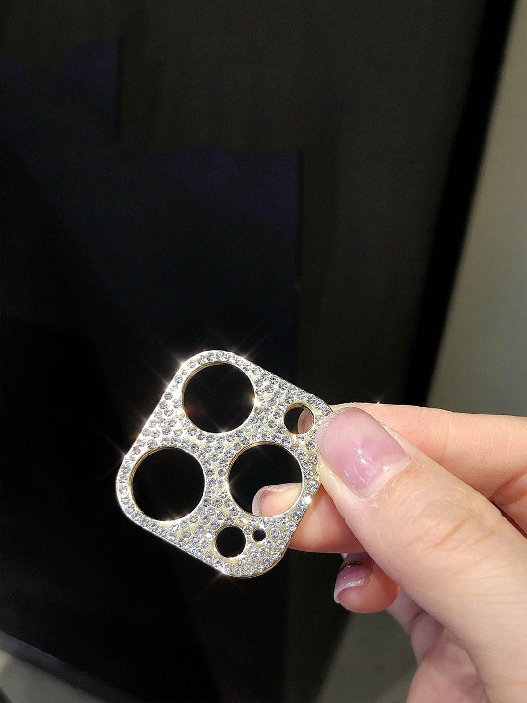 Buy Luxury Kase Glitter IPhone 13 Pro Max Camera Lens Diamond Protector ...