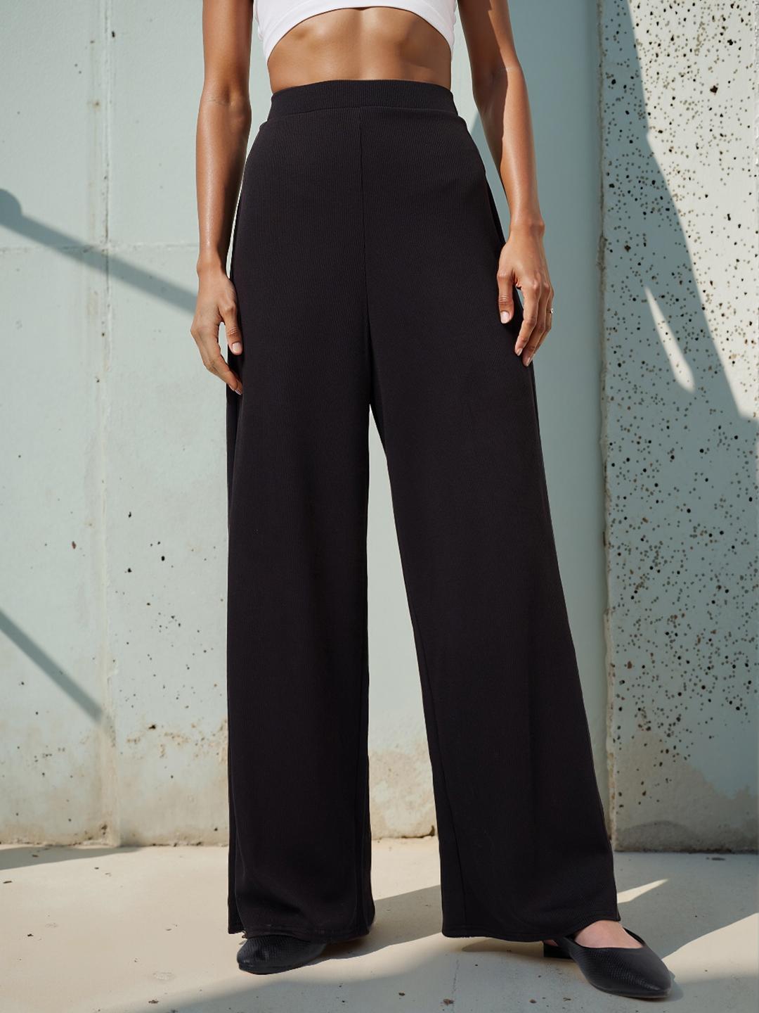 Buy SZN Women Smart High Rise Trousers - Trousers for Women 32608894 ...