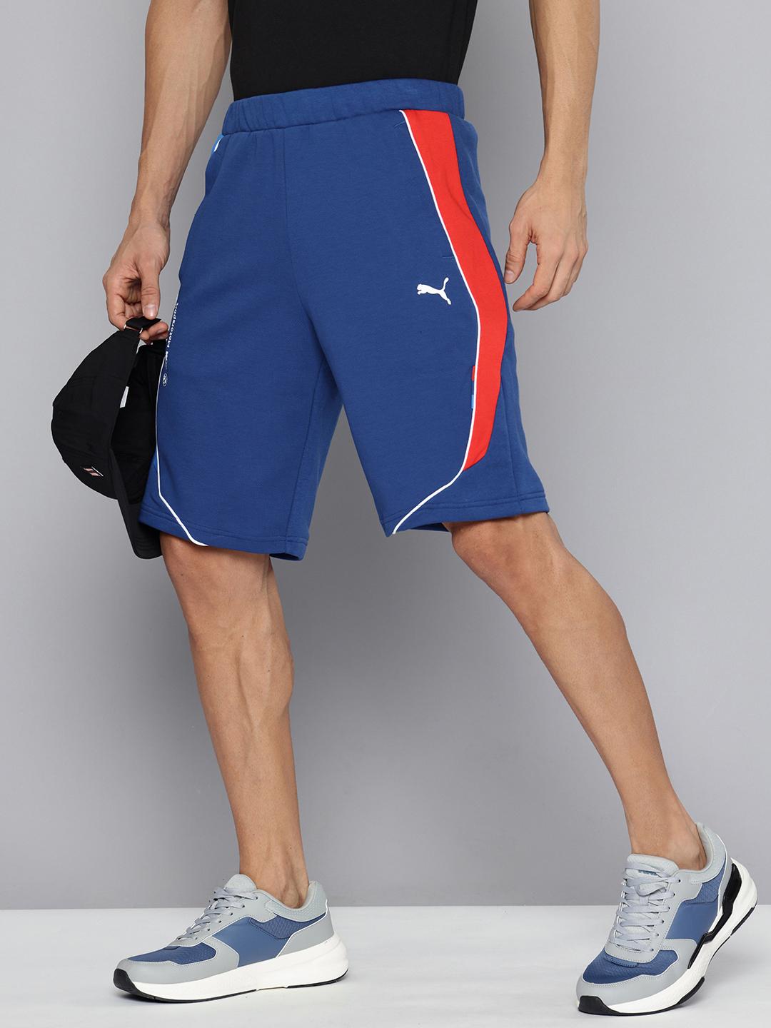 Buy PUMA Motorsport Men BMW M Colourblocked Shorts - Shorts for Men ...