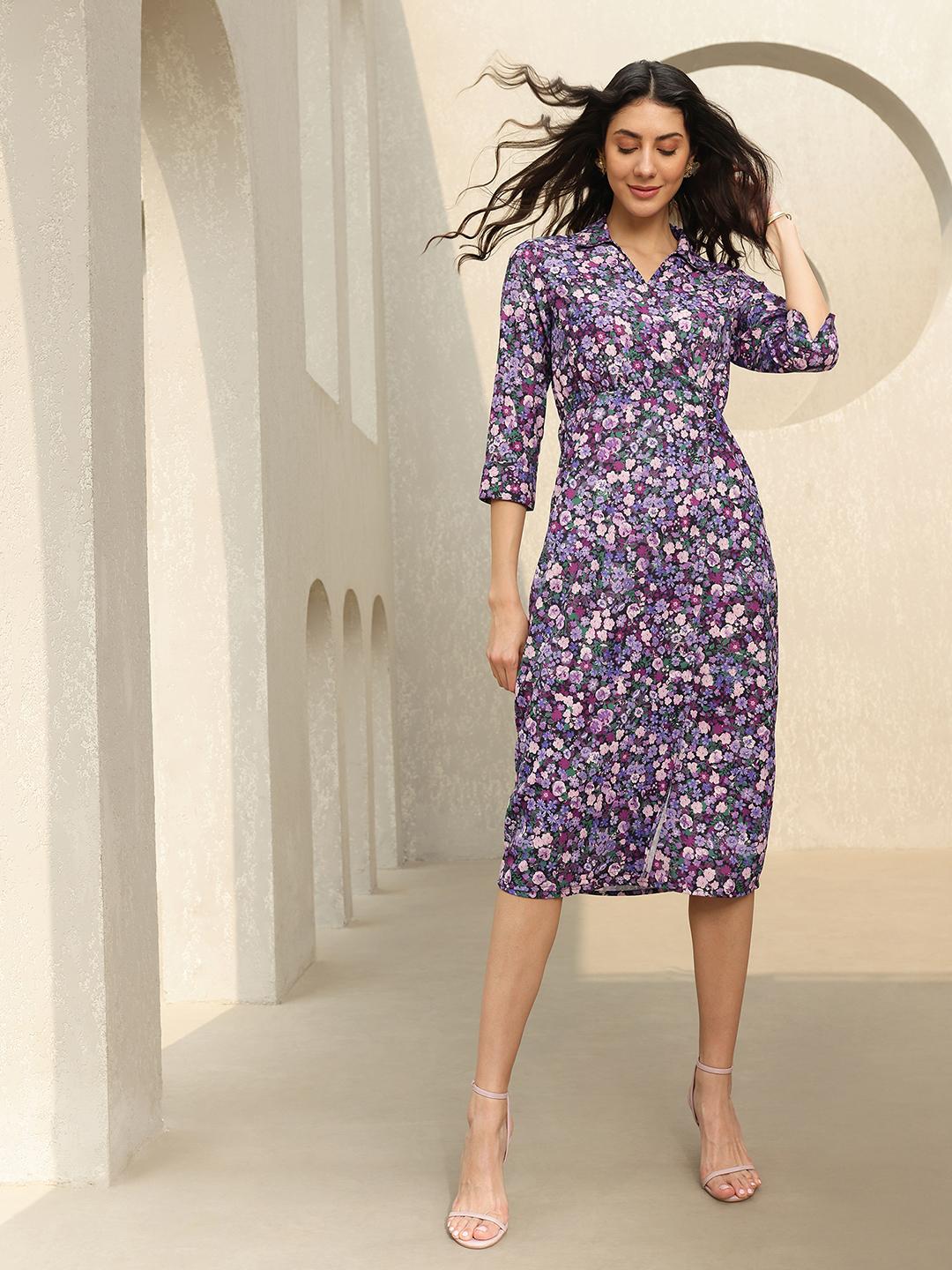 Buy FableStreet Women Floral Sheath Dress - Dresses for Women 32722271 ...