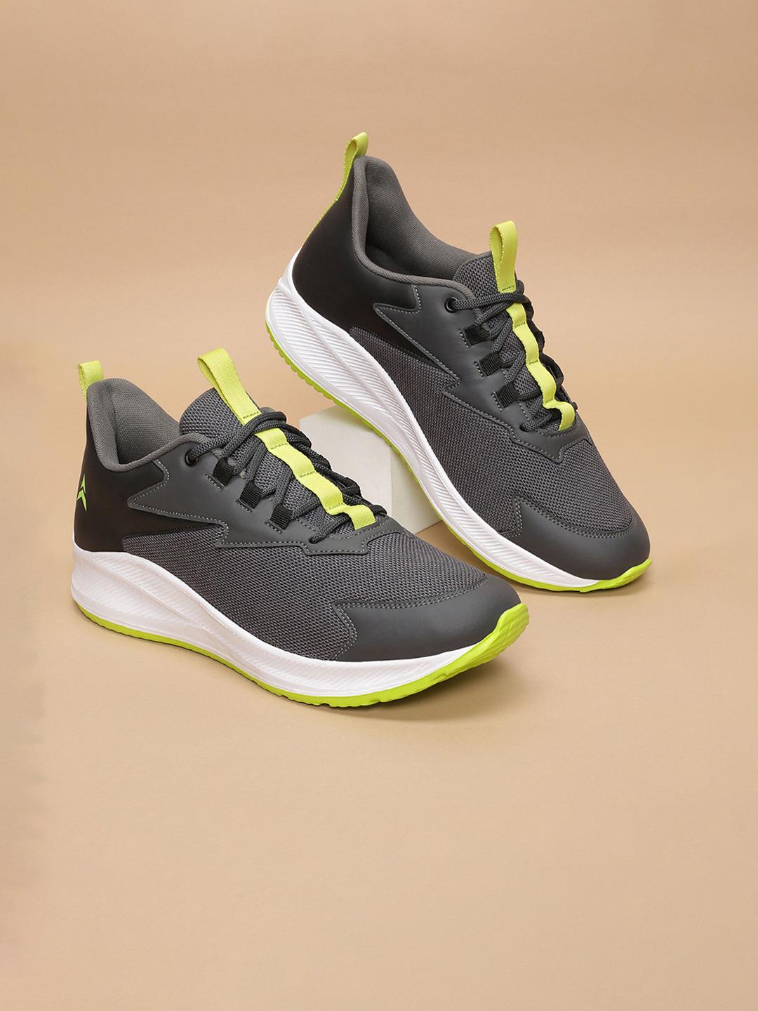 Buy AVANT Men's Axion Walking Shoes Black Grey - Sports Shoes for Men ...