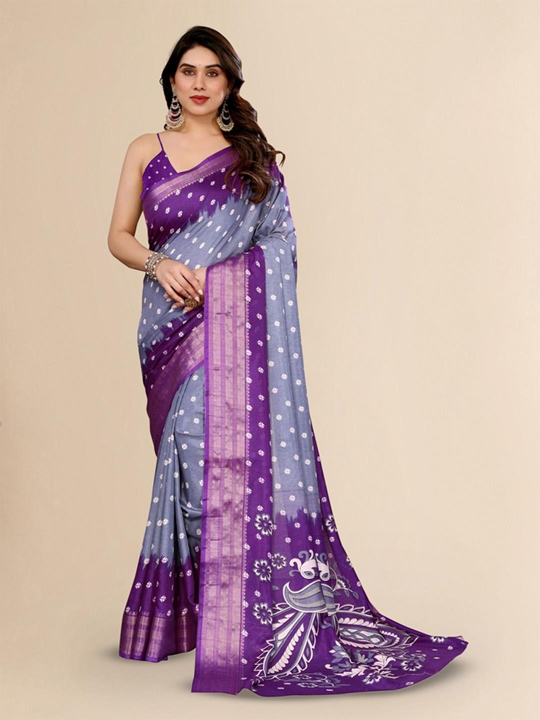 Buy Moda Rapido Bandhani Silk Blend Saree - Sarees for Women 32809019 ...