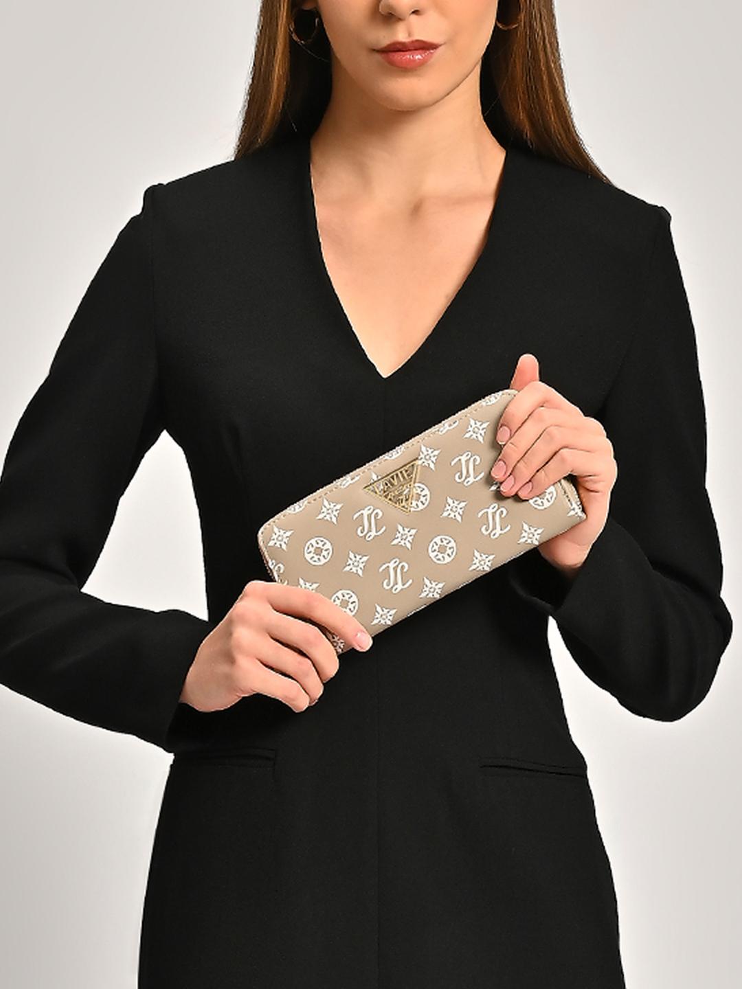 Buy LAVIE Signature Mono Berlin Printed Zip Around Wallet - Wallets for ...