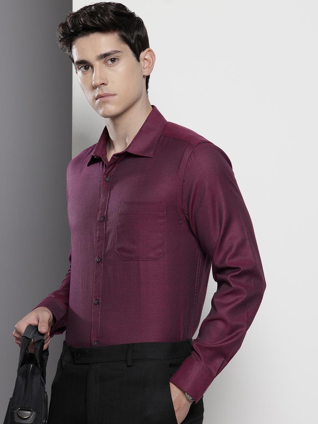 Buy The Indian Garage Co. X Luxe Slim Fit Formal Shirt - Shirts for Men ...