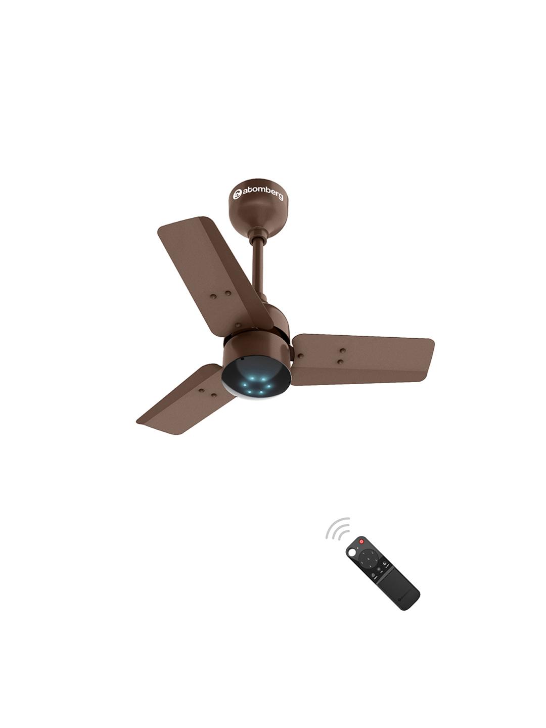 Buy Atomberg Renesa Matte Brown 600mm LED Indicators BLDC Ceiling Fan ...