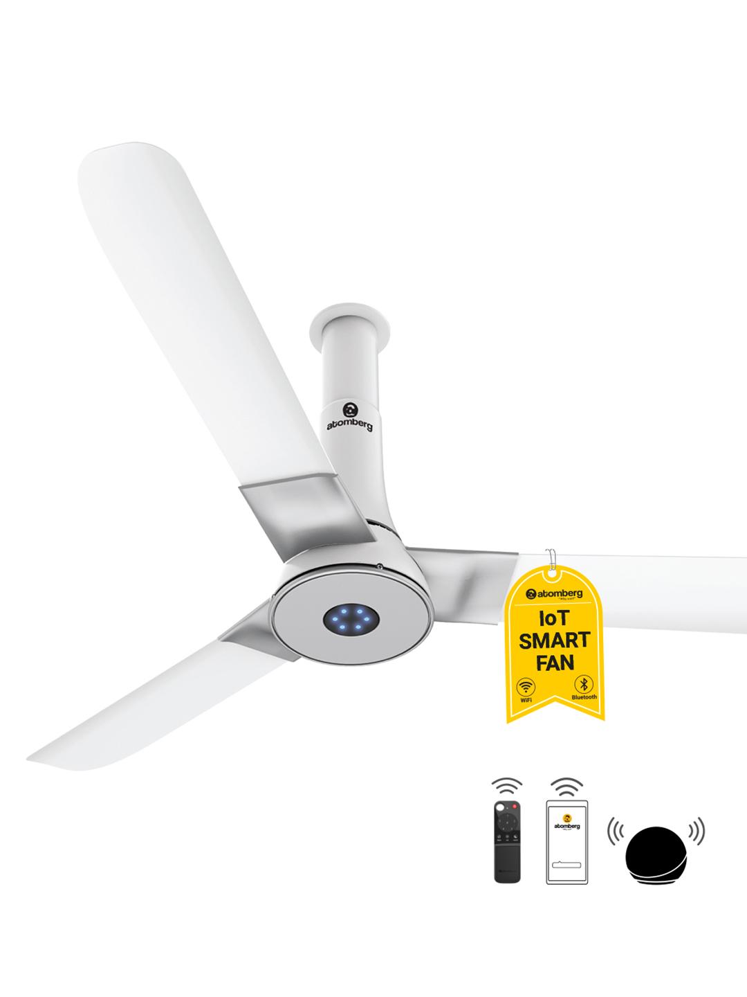 Buy Atomberg 5 Star Studio Plus Smart 1200mm BLDC Smart Ceiling Fan ...