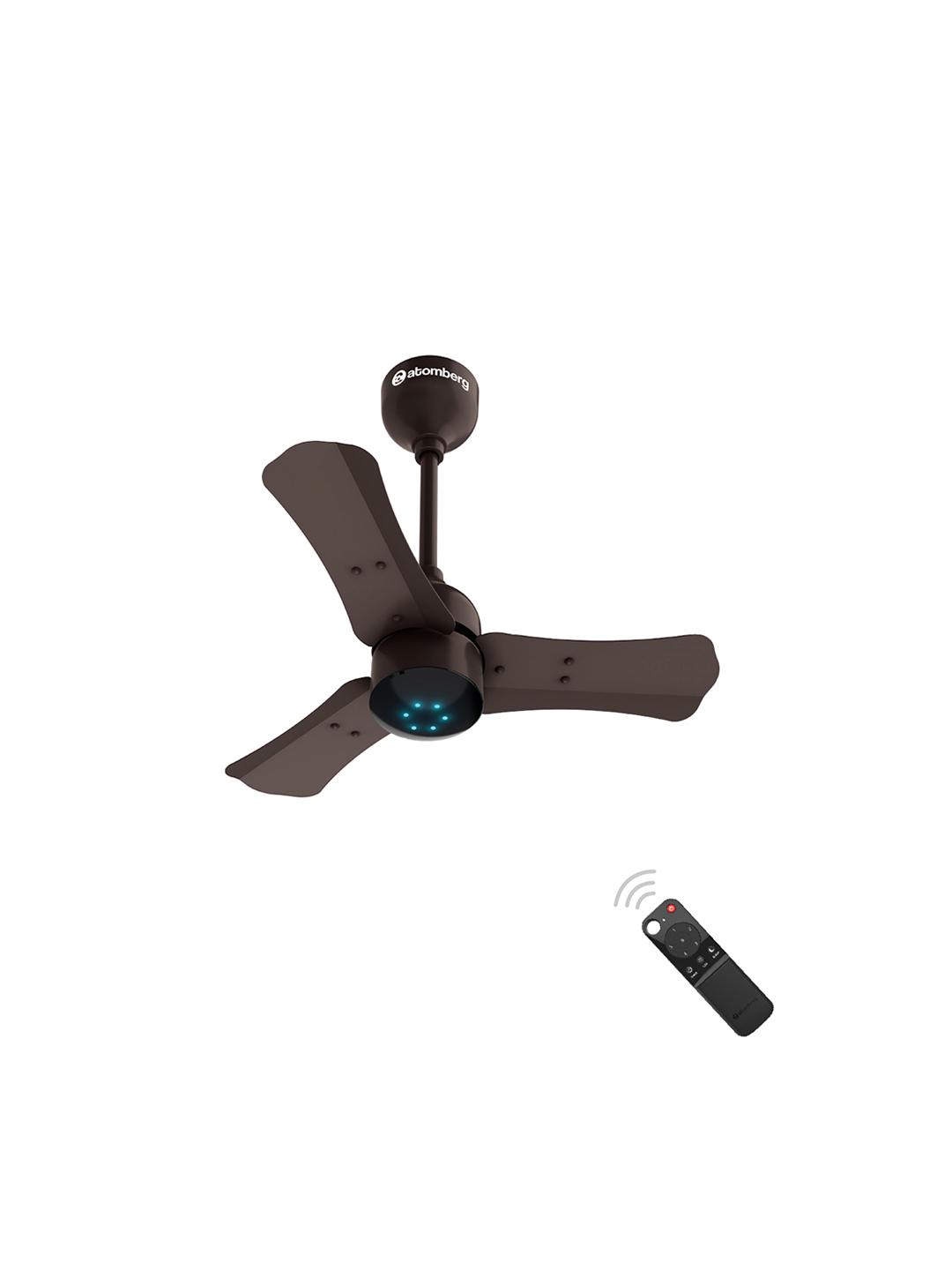 Buy Atomberg Golden Oakwood 5 Star Renesa+ 600mm BLDC Ceiling Fan With ...