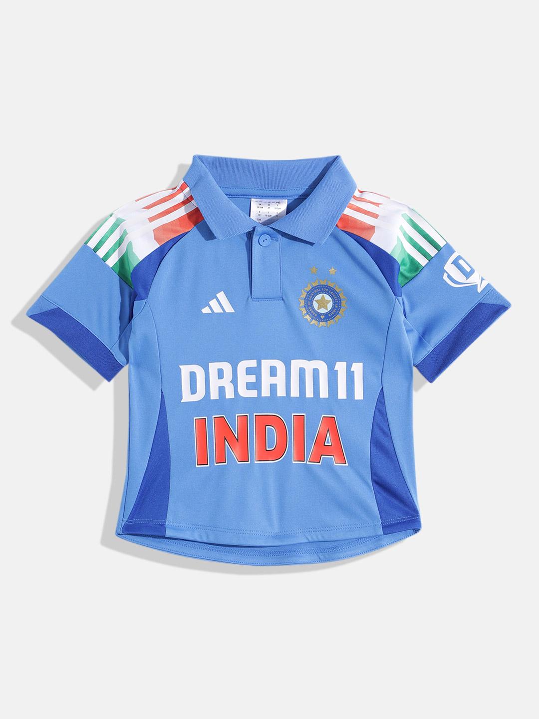 Buy ADIDAS Kids Aeroready India Cricket One Day International 2025 ...