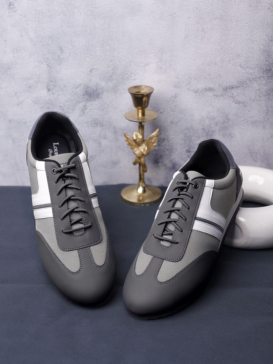 Buy LOUIS STITCH Men Color Blocked Casual Sneaker With Auto Adjustable ...