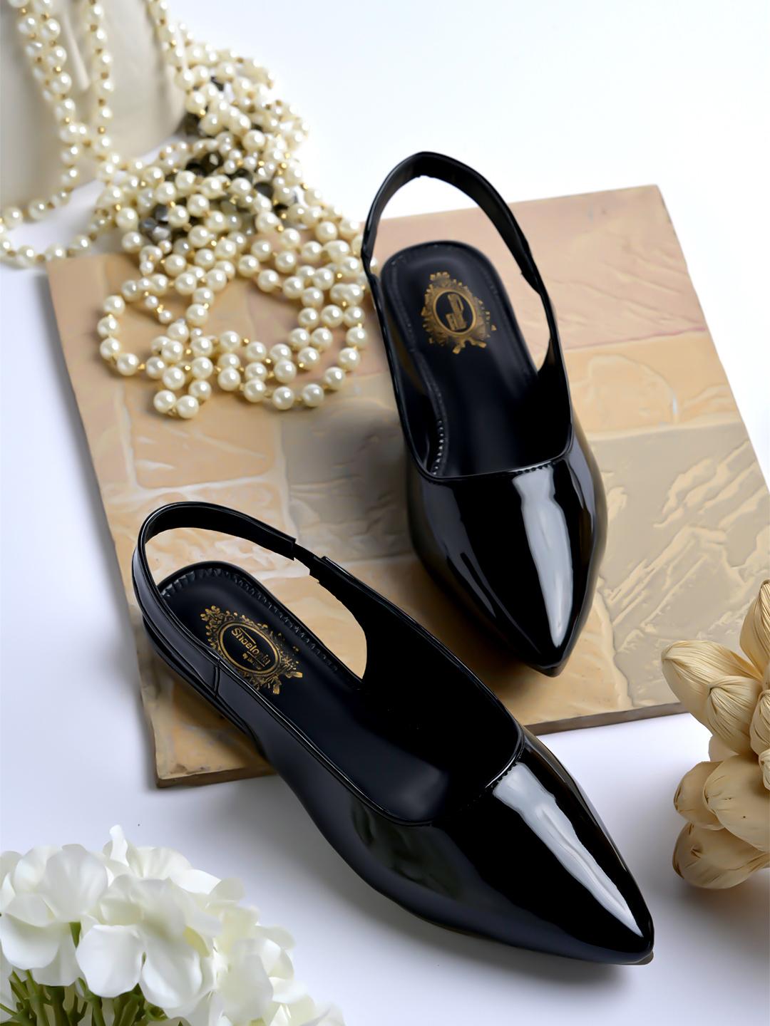 Buy Shoetopia Women Pointed Toe Slingback Flats - Flats for Women ...