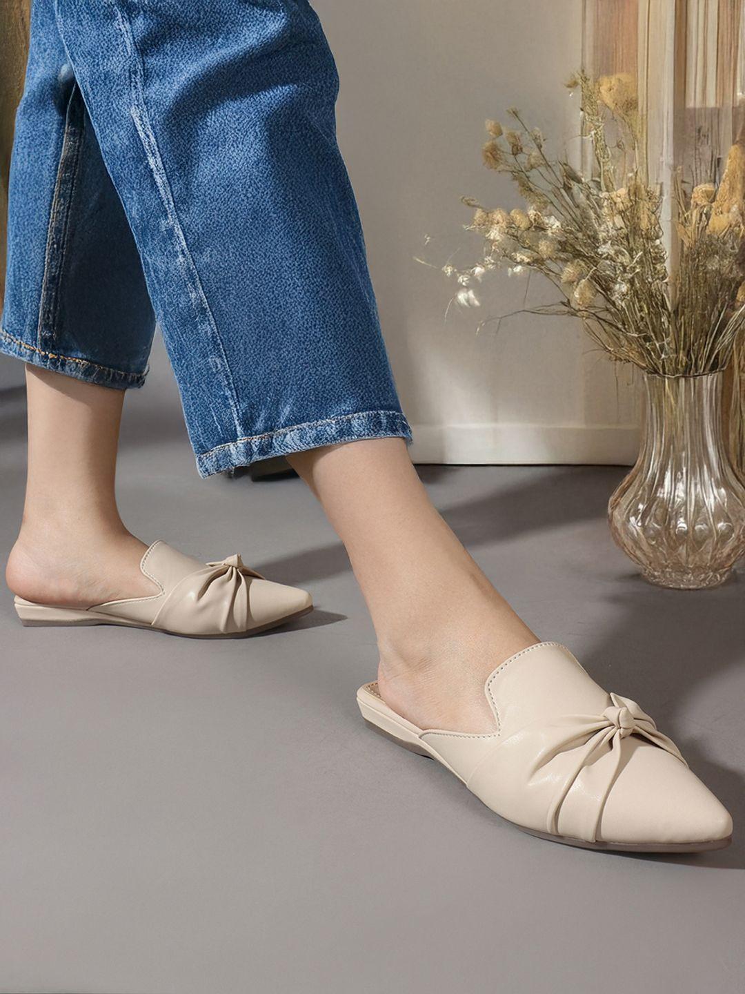 Buy ICONICS Women Pointed Toe Mules - Flats for Women 33196725 | Myntra