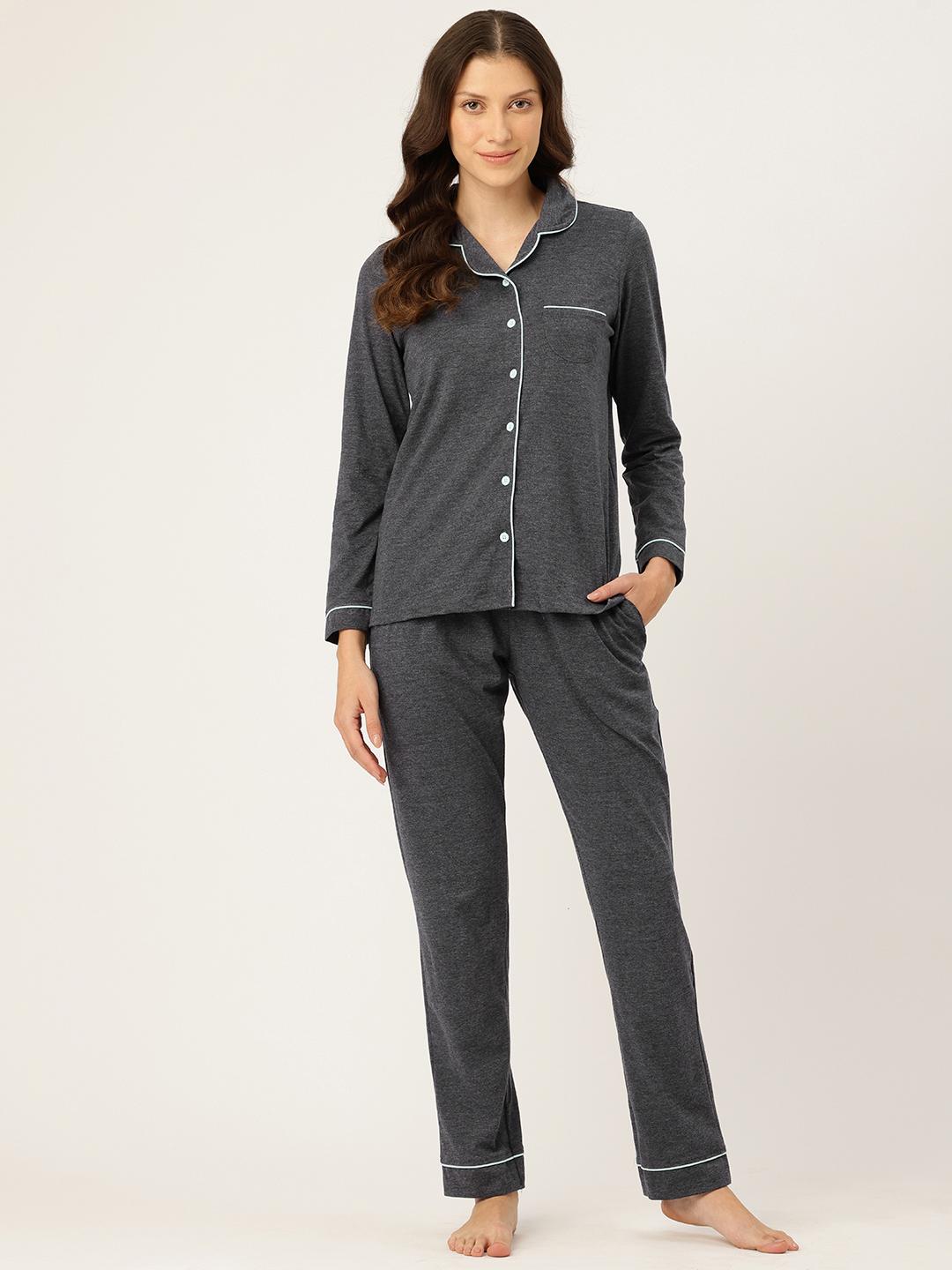 Buy Nite Flite Pure Cotton Night Suit - Night Suits for Women 33196982 ...
