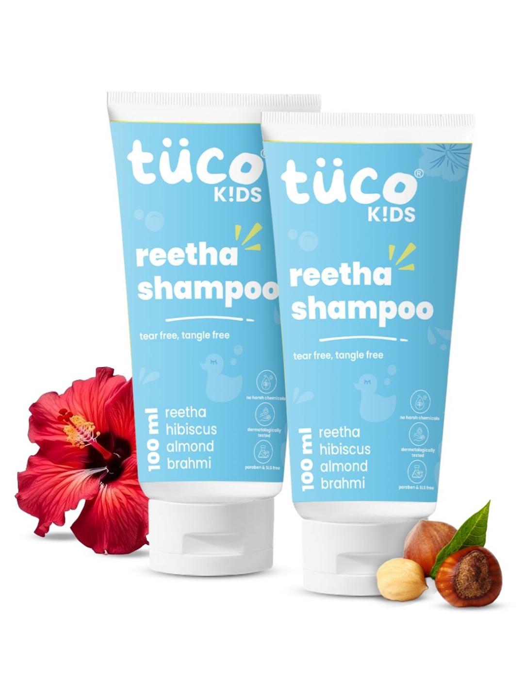 Buy Tuco Intelligent Kids Set Of 2 Reetha Shampoo 100 Ml Each - Baby ...