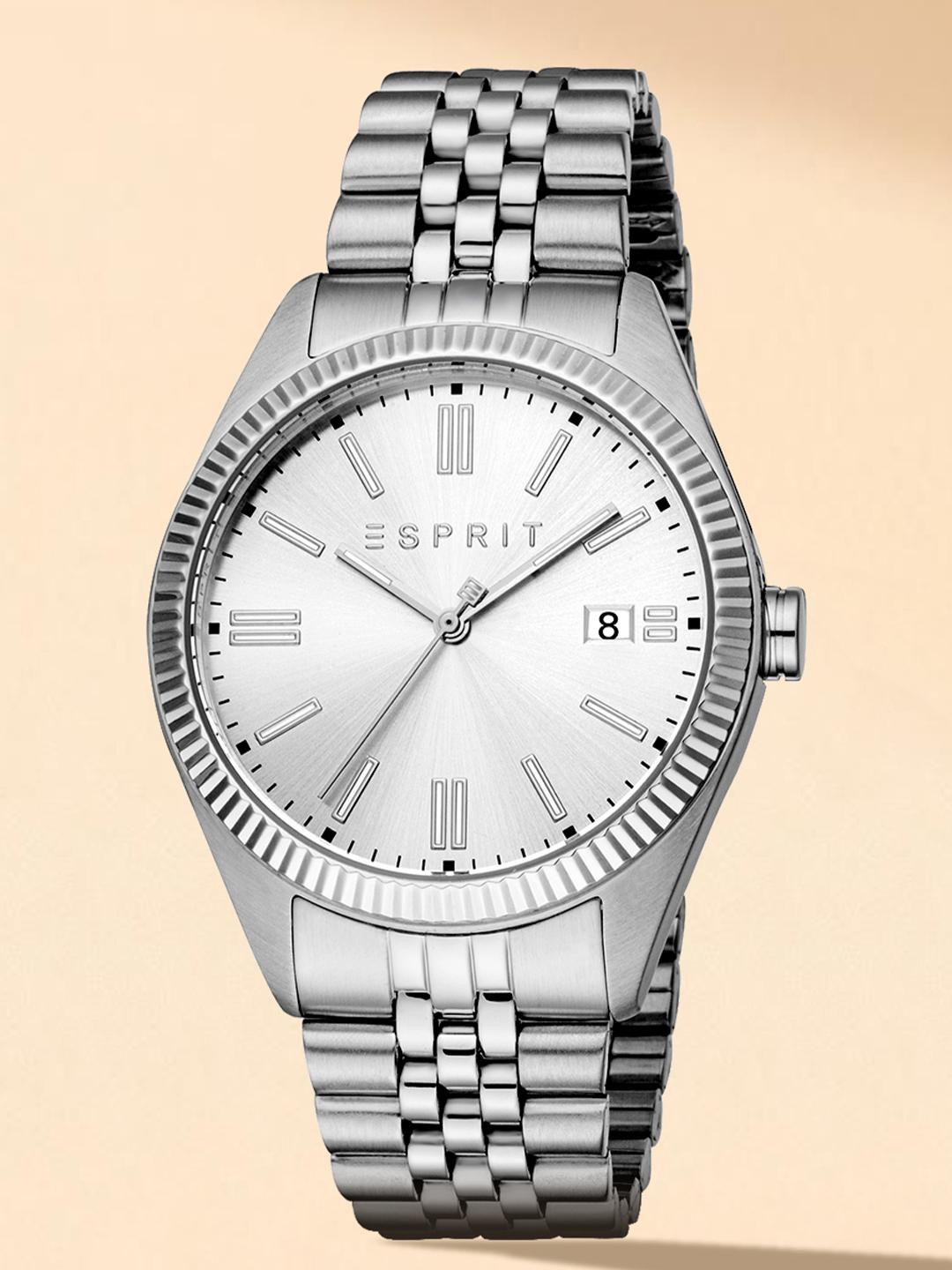 Buy ESPRIT Men Dial & Stainless Steel Straps Analogue Watch ...