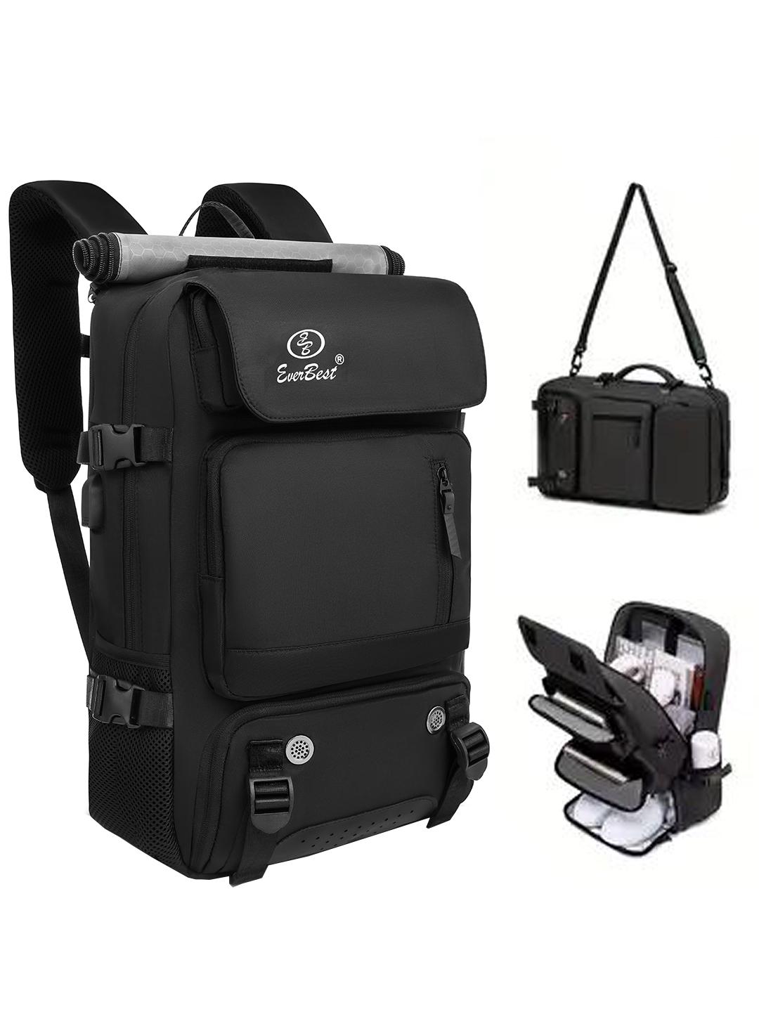 Buy EVERBEST Men Ergonomic Backpack With USB Charging Port - Backpacks ...