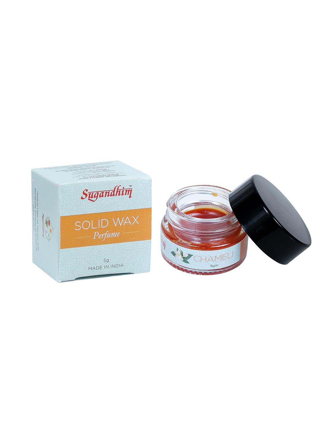 Buy Sugandhim Unisex Chameli Solid Wax Perfume Long Lasting Floral ...