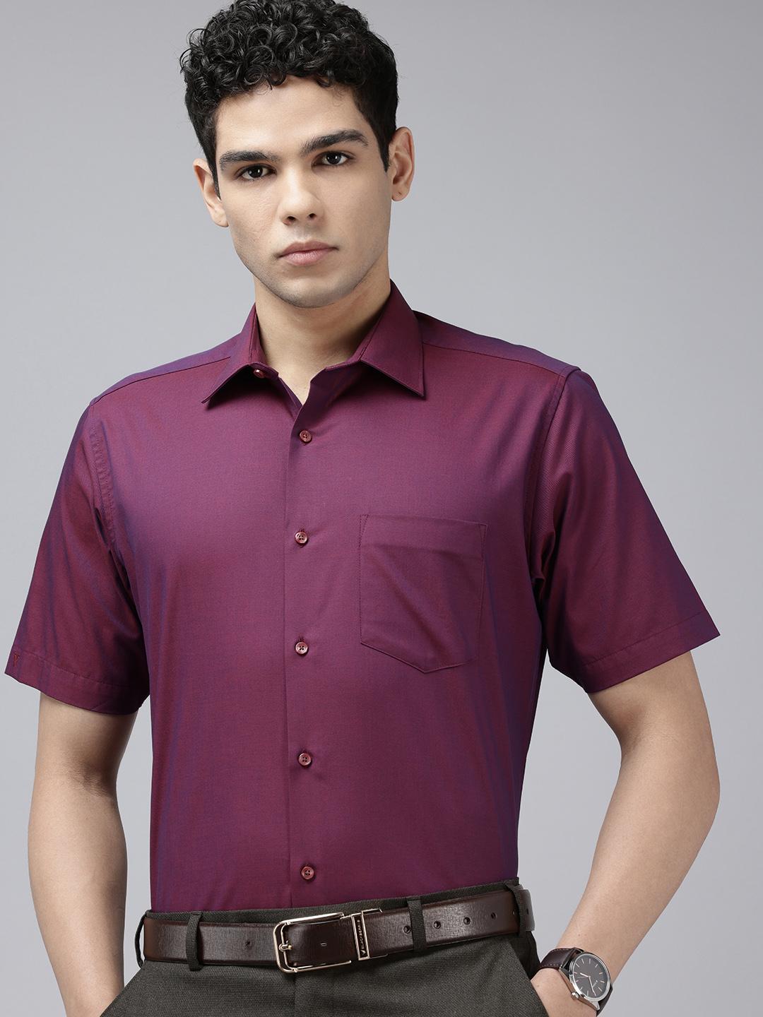 Buy Van Heusen Custom Pure Cotton Formal Shirt - Shirts for Men ...