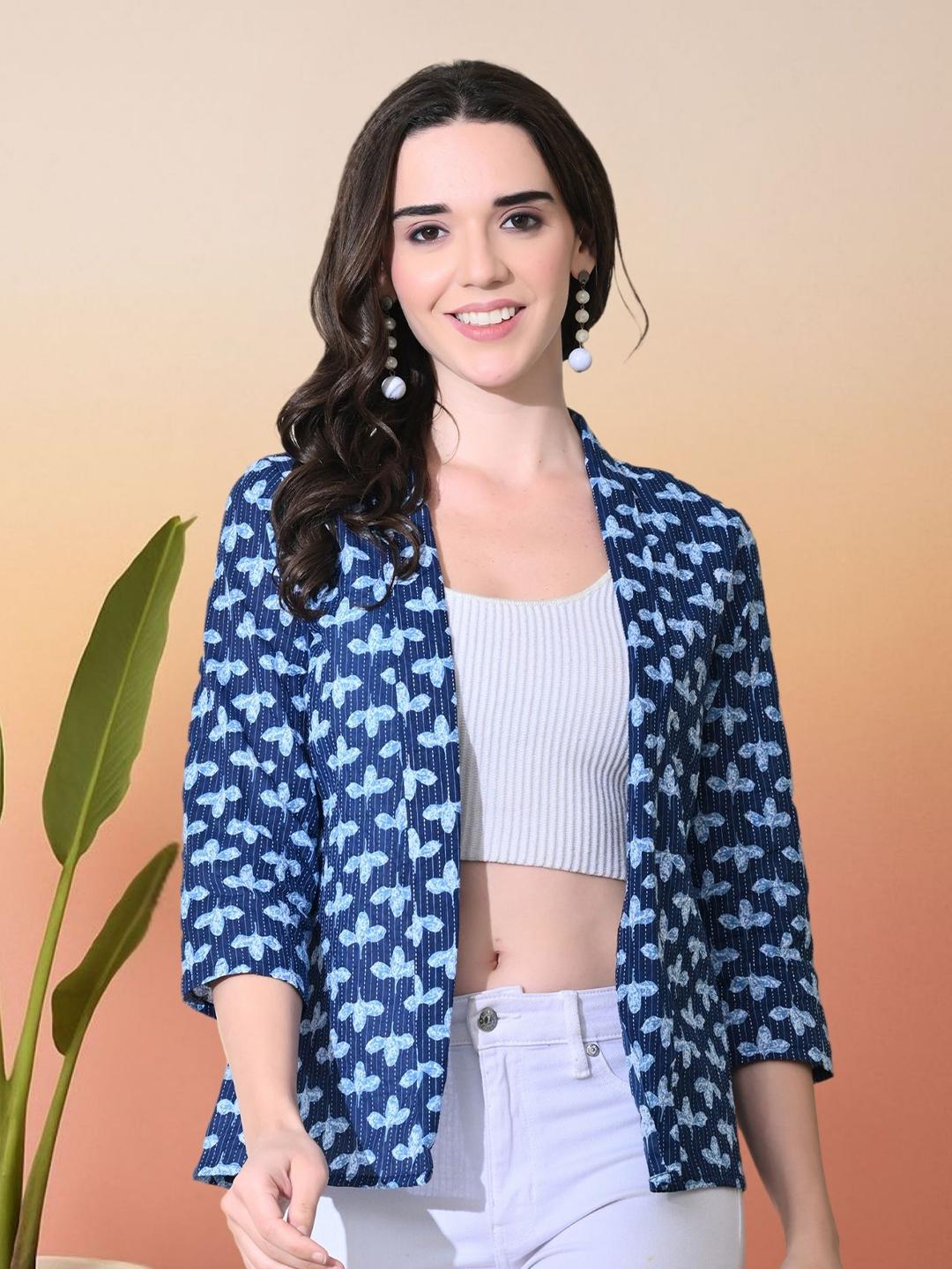 Buy DECKEDUP Ethnic Motifs Printed Shrug - Shrug for Women 33418858 ...