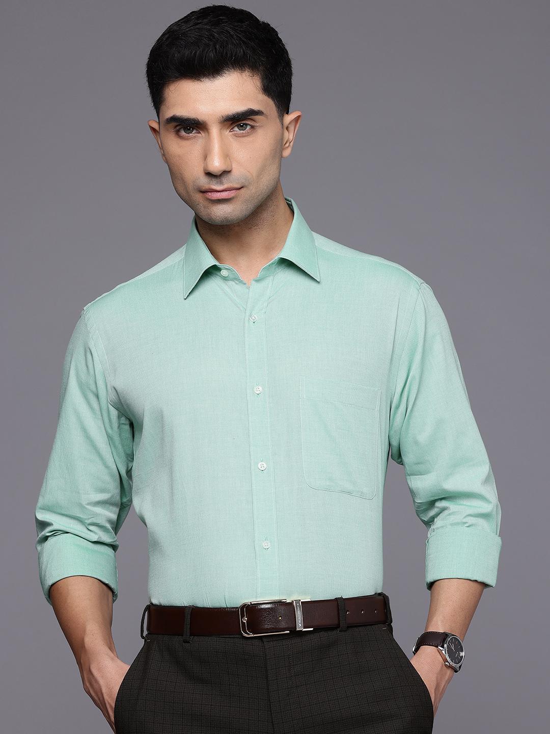 Buy Raymond Slim Fit Pure Cotton Formal Shirt - Shirts for Men 33440198 ...