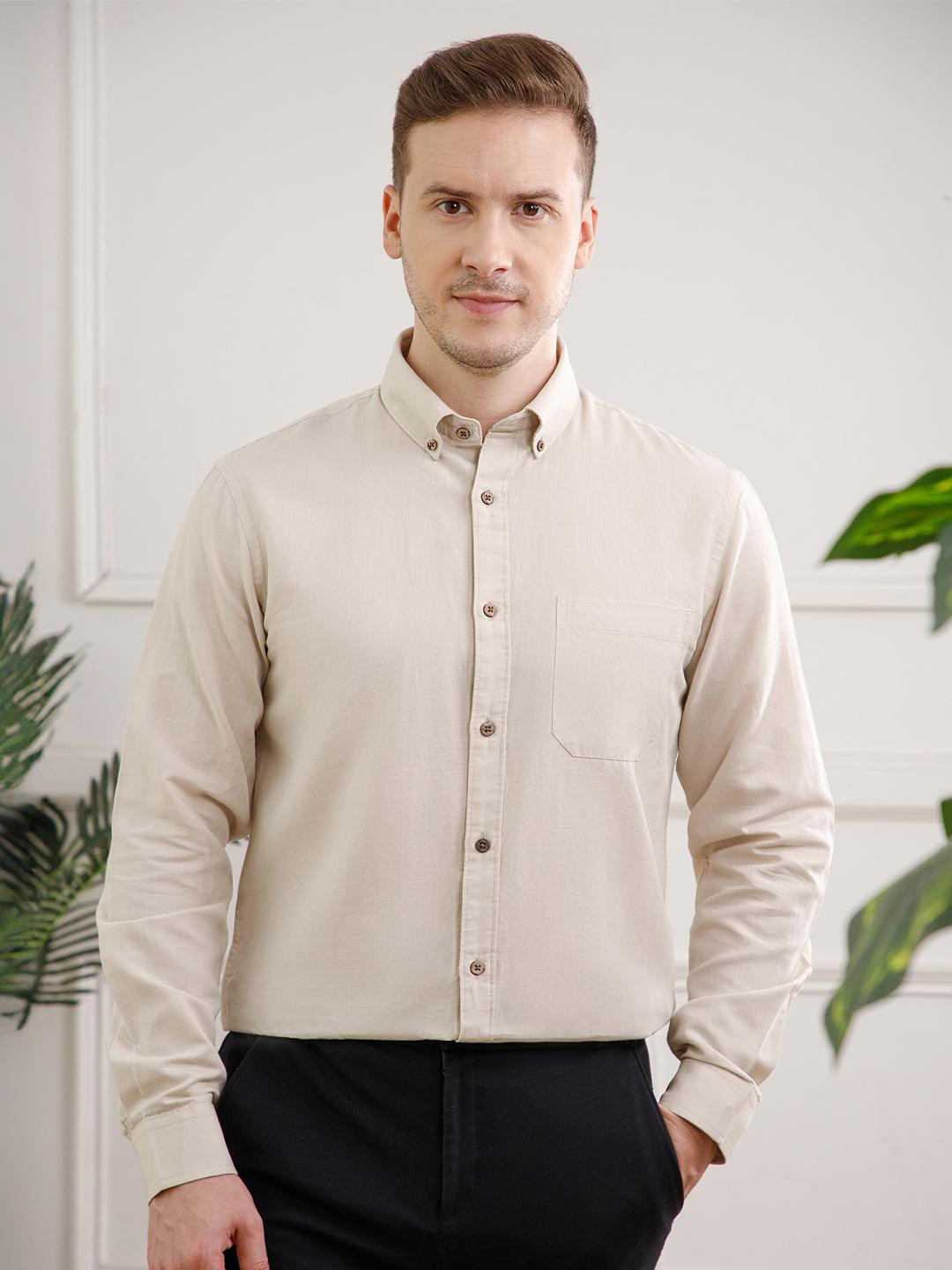 Buy THE FORMAL CLUB Men Breeze Long Sleeve Smart Fit Shirt - Shirts for ...