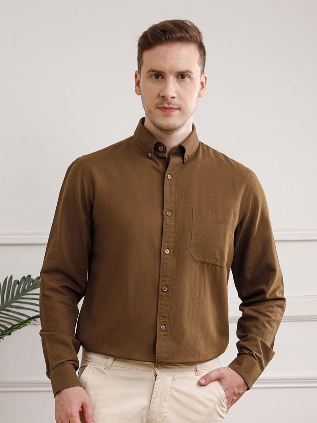 Buy THE FORMAL CLUB Men Breeze Long Sleeve Smart Fit Shirt - Shirts for ...