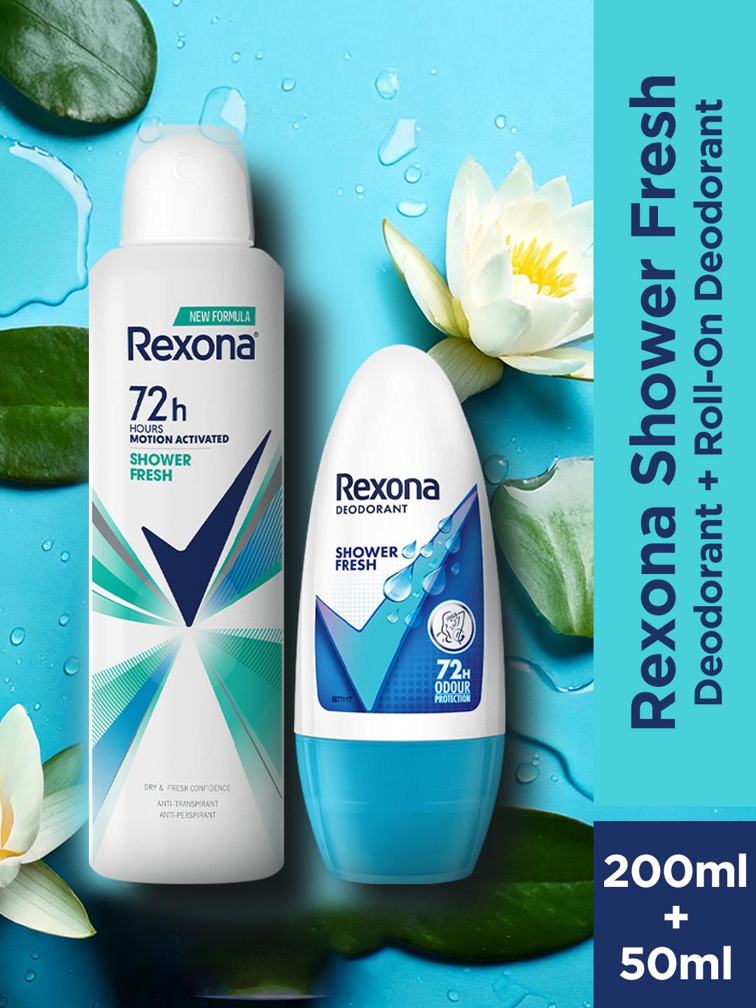 Buy Rexona Women Set Of Shower Fresh Underarm Roll On 50ml ...